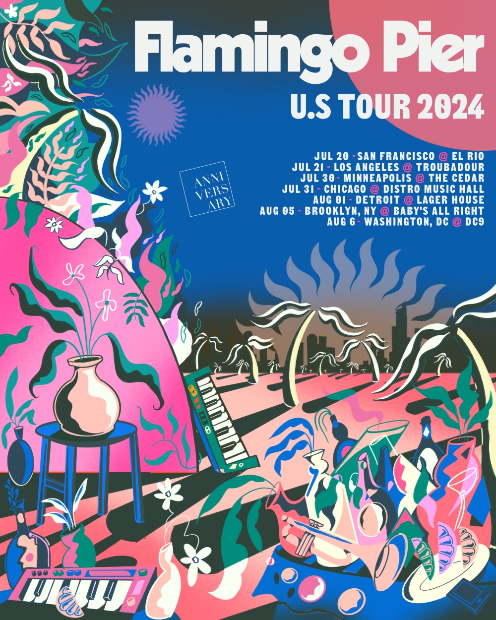 Flamingo Pier - U.S Tour 2024